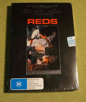 REDS 1981 DVD New SEALED Mint Region 4 Oz Warren Beatty JOHN REED ...