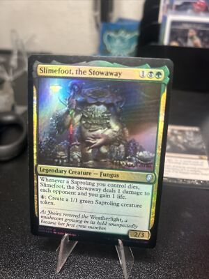 1x - Slimefoot, the Stowaway - FOIL - Commander Masters - UC NM MTG | eBay
