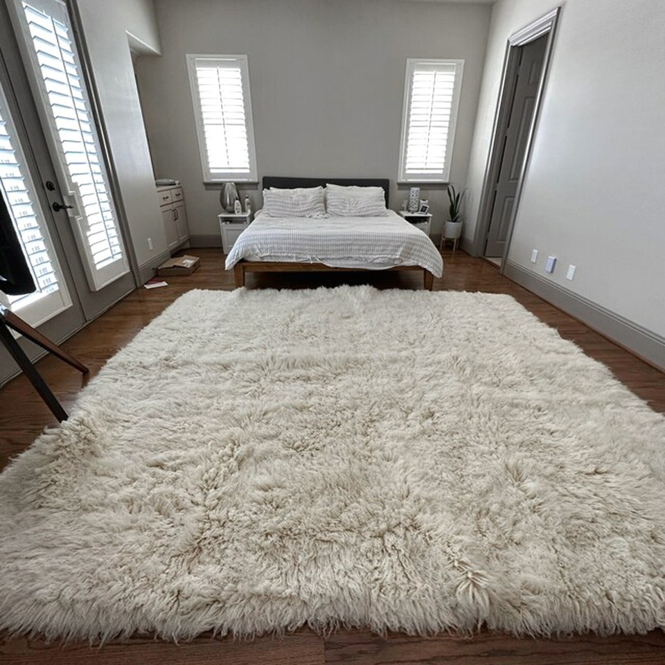 THE THICKEST FLOKATI RUG MADE | ULTRA-PLUSH 4.5" PILE | GREEK FLOKATI ...