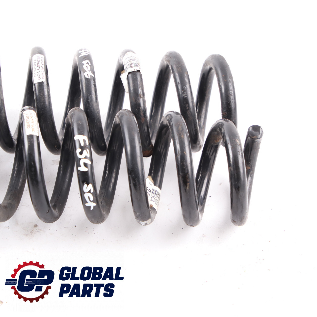BMW F34 GT EG Coil Spring Set Rear Left Right N/O/S coil spring ...