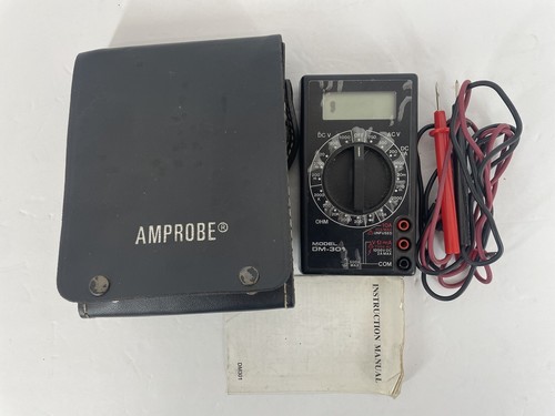 VTG Amprobe Dm-301 Handheld Digital Industrial Multimeter***Read Description*** | eBay