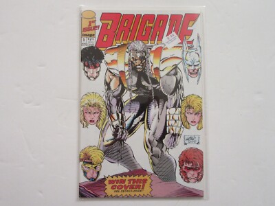 Brigade 1st Issue #1 Aug 1992 1st Appearance Battlestone Image Comics ...