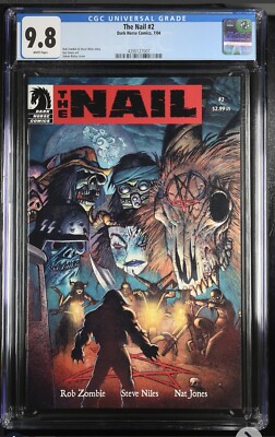 The Nail #2 CGC 9.8 Rob Zombie Story Dark Horse Comics | eBay