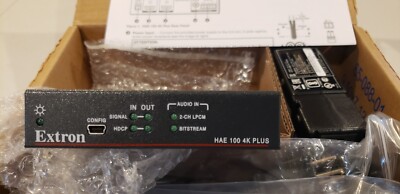 Extron HAE 100 4K Plus 4K/60 HDMI Audio De-Embedder 60-1681-01 | eBay