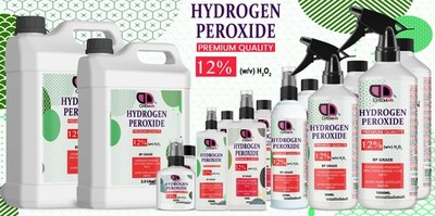 HYDROGEN PEROXIDE 11.99% Premium Quality VARIOUS SIZES SAME DAY ...