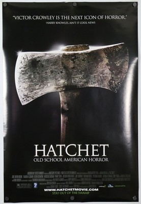 Hatchet - original DS movie poster D/S 27x40 - 2007 Victor Crowley ...