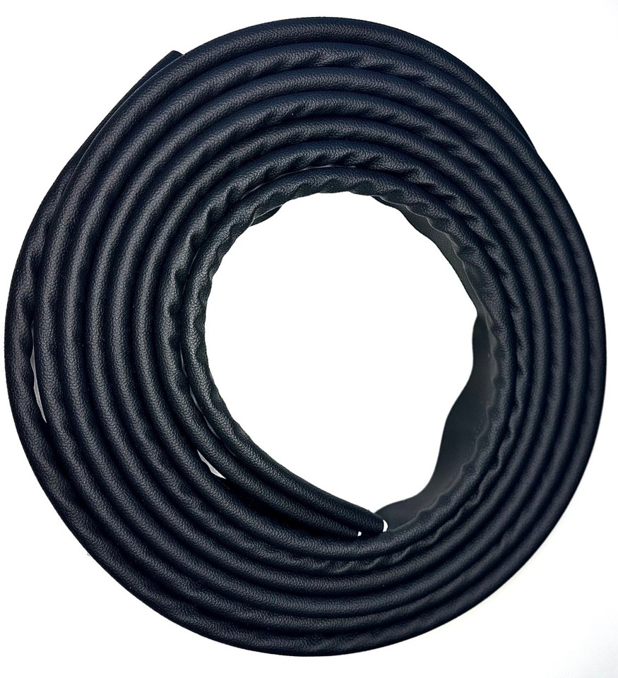 BLACK VINYL HEADLINER WINDLACE / SOLD BY THE FOOT / NEW IN BOX / MADE ...