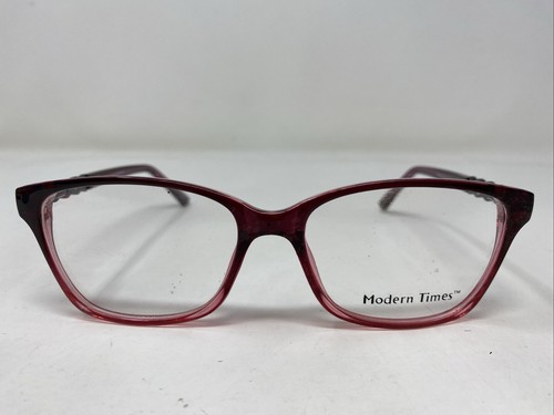 Modern Times Review Plum Fade 54-17-140 Full Rim Eyeglasses Frame AQ22 ...