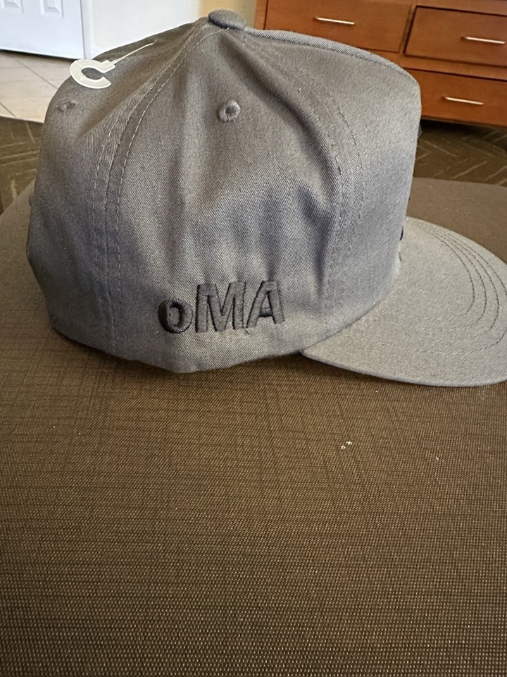 oMA Design New York NY Men’s Hat Cap One Size Adjustable Grey Blk ...