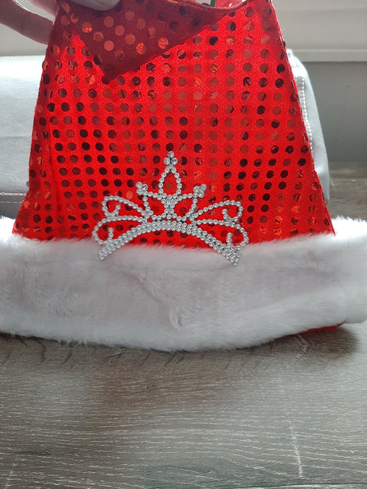 NWT RED Princess Santa Hat - With Tiara Crown-BRAND NEW-SHIPS N 24 ...
