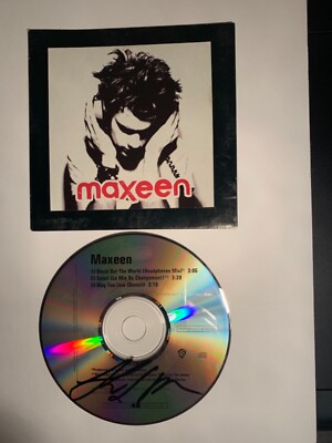 Rare Maxeen promo CD Warner Bros autographed | eBay