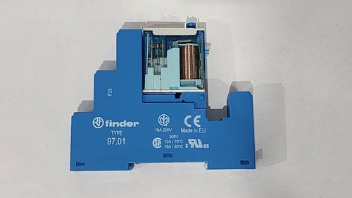 (2) Finder Type 97.01 Relay Socket W/O AMP | eBay