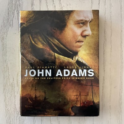 John Adams HBO Mini ~ Series ~ DVD 3 Disc Set 2008 ~ Paul Giamatti ...