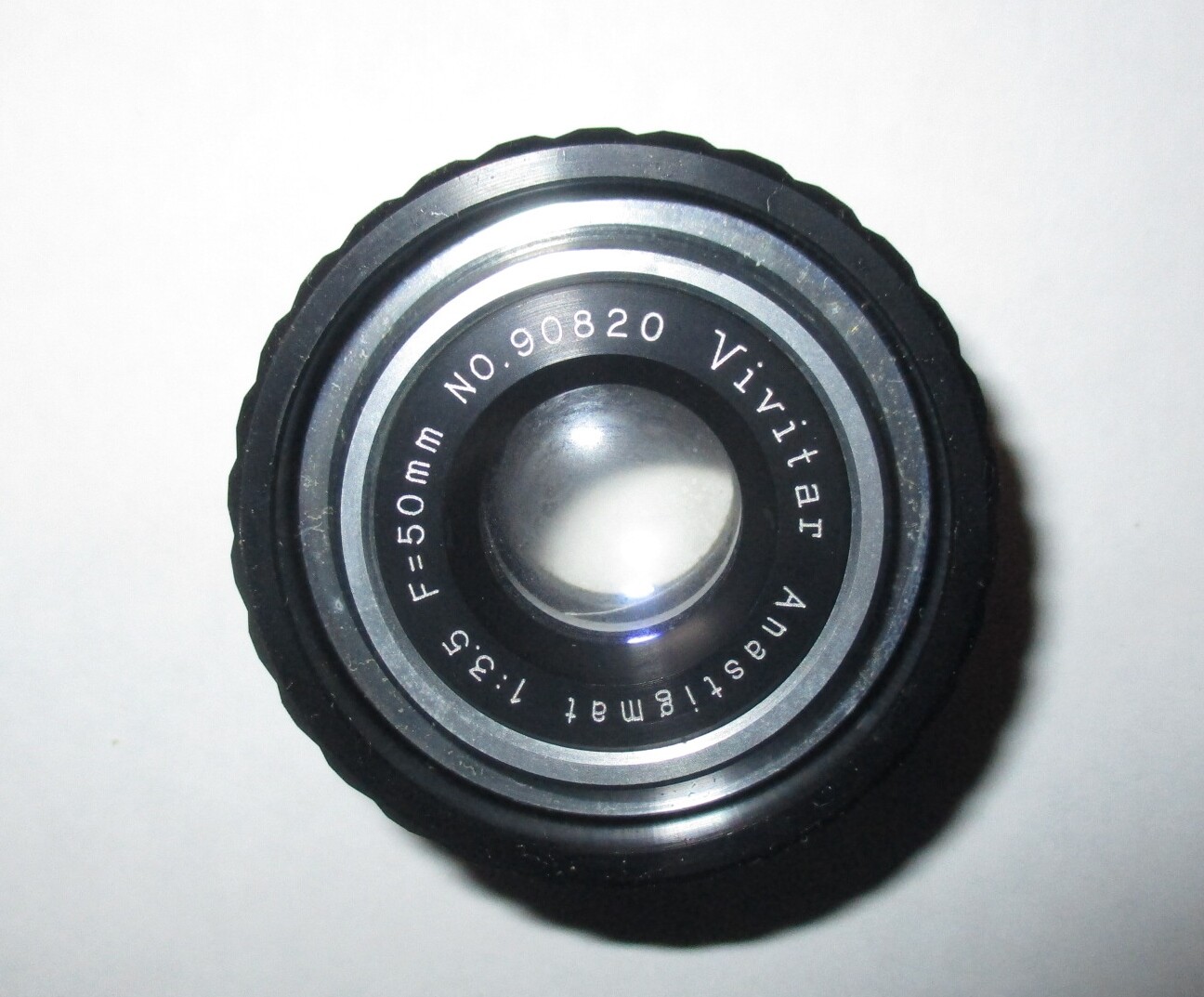 Vivitar Anastigmat 50mm 1:3.5 enlarging lens with cap | eBay