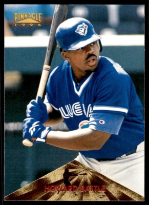 1996 Pinnacle Baseball Card Howard Battle Toronto Blue Jays #181 | eBay