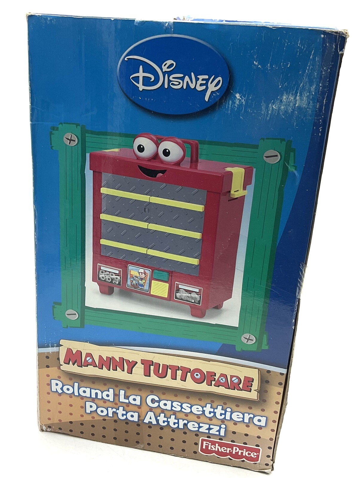 NEW 2009 MANNYS REPAIR SHOP DISNEY HANDY MANNY FISHER PRICE EURO,PACK ...