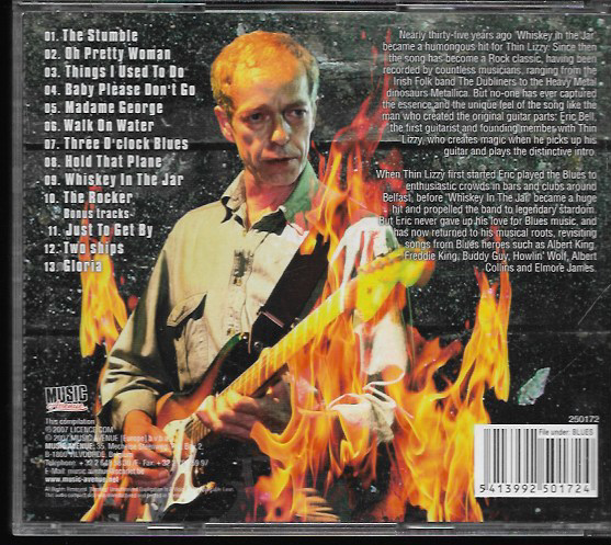 ERIC BELL THIN LIZZY BLUES CD 13 CLASSIC TRACKS 5413992501724 | eBay