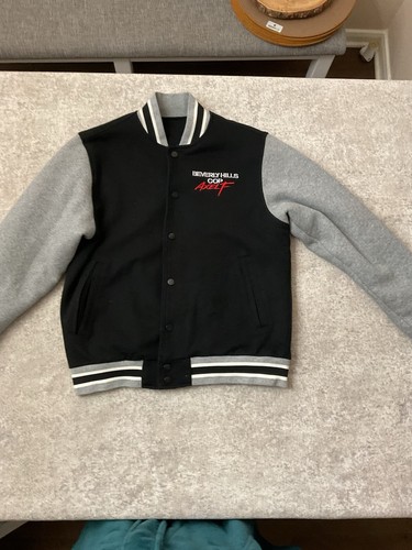 Beverly Hills Cop Axel F Varsity Jacket Mens Size S Detroit Embroidered ...