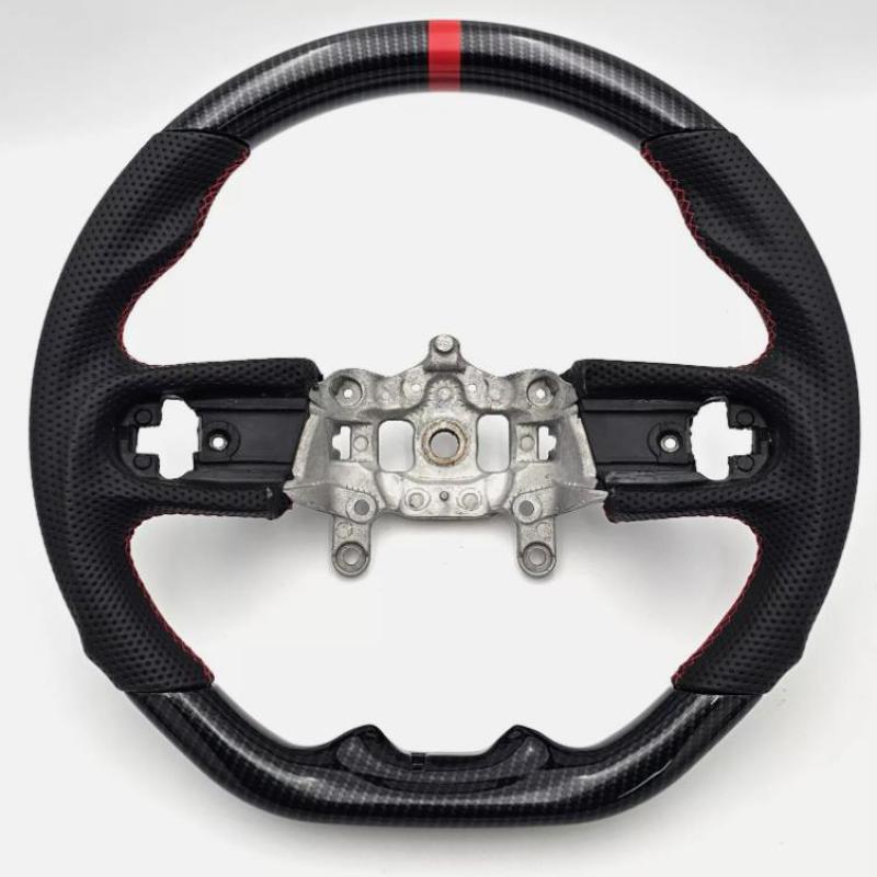 Hydro-Dip Carbon Fiber Steering Wheel for 2018+ UP JEEP WRANGLER JL ...