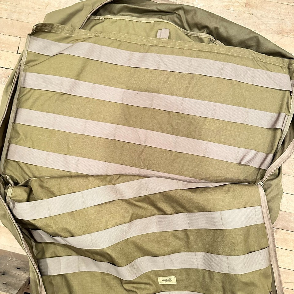 USMC Deployment Bag Military Duffle Bag With Divider 37" X 28" | eBay