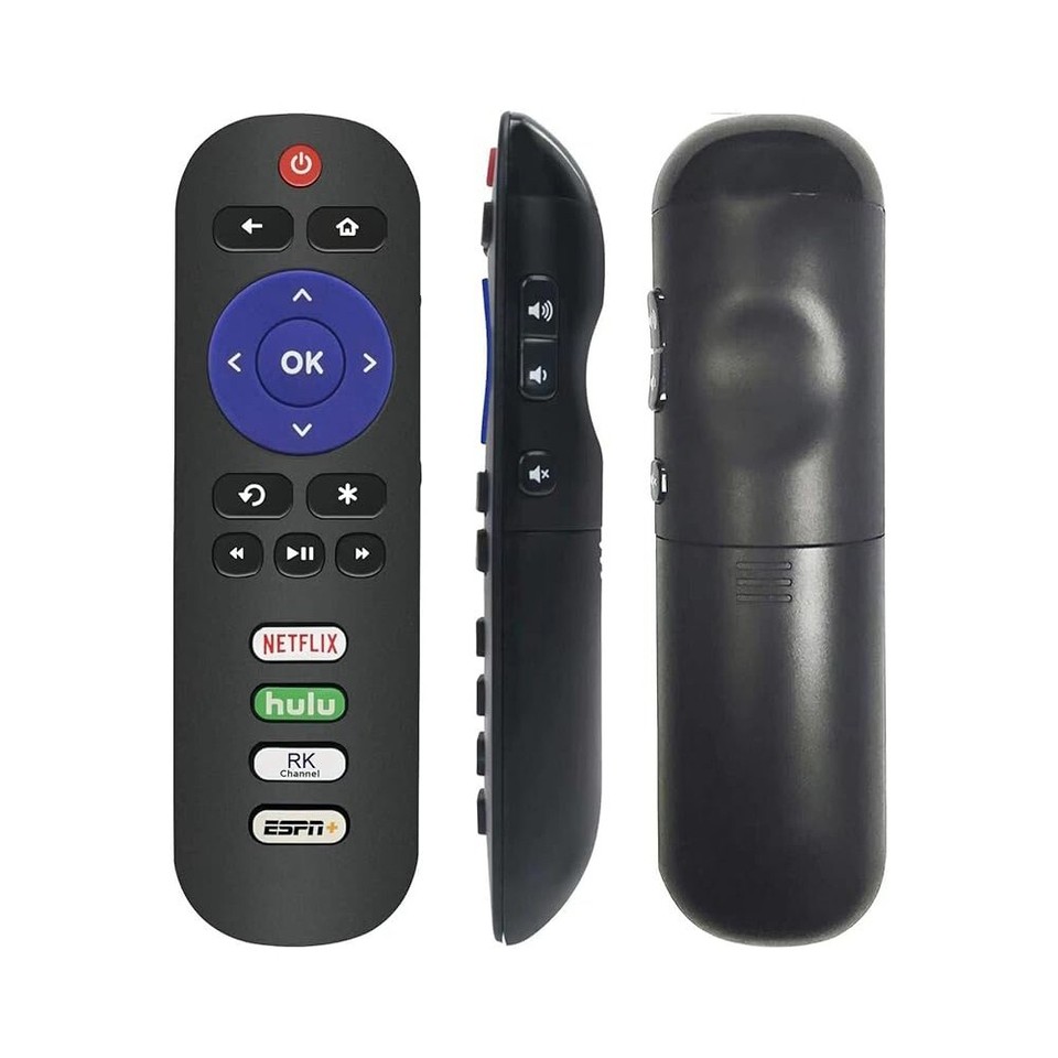 Replacement Remote Control RC280 fit for TCL ROKU TV with Netflix/Hulu ...