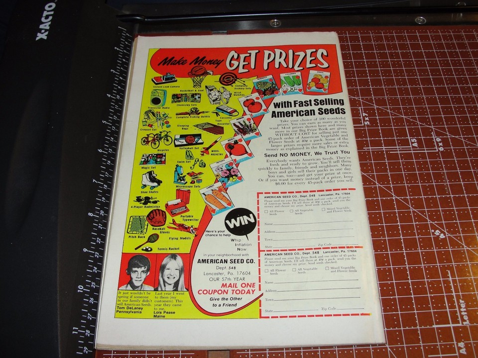 LAUGH #289 Archie Comics APR 1975 Reggie teaches MOOSE how to Rap ...