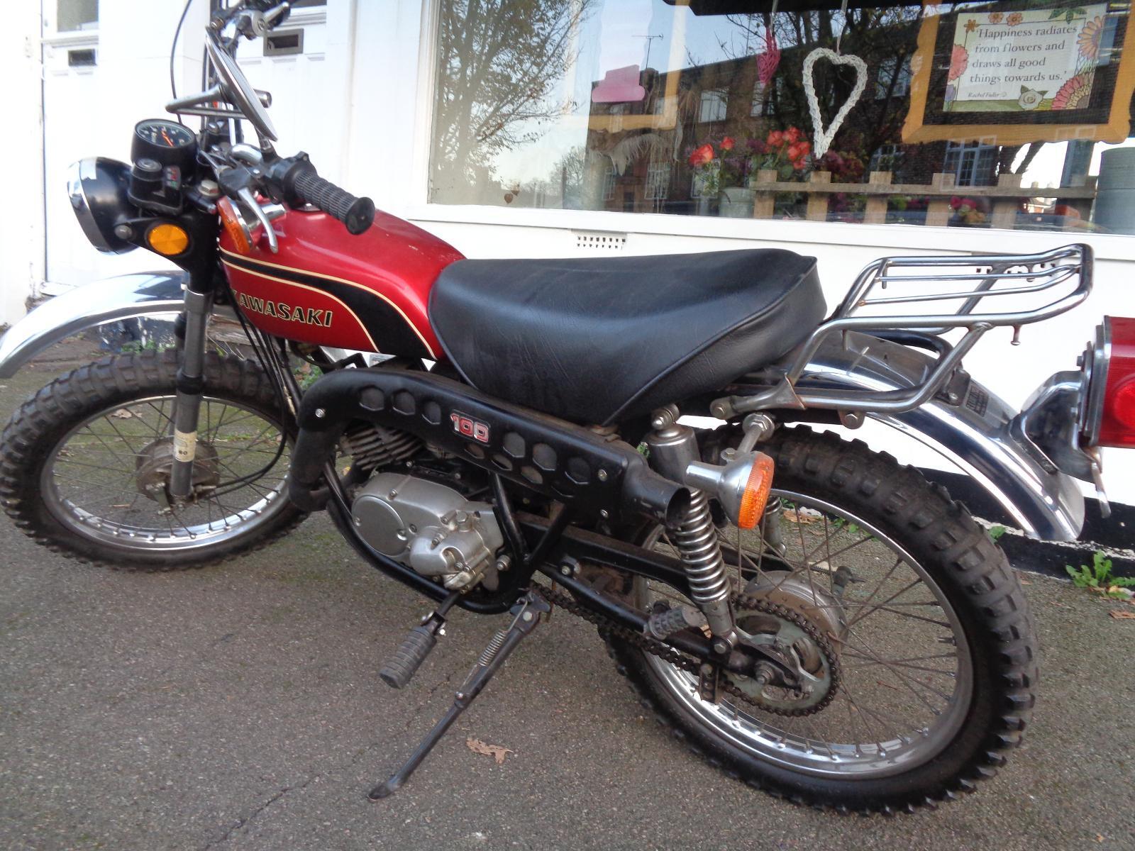 1973 Kawasaki KE100 G4 Twin Shock Trail Bike UK V5 Easy Project - Bike ...
