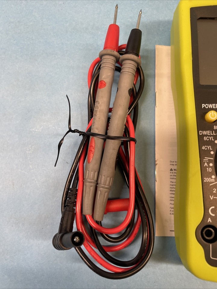 PERFORMANCE TOOLS DIGITAL AUTOMOTIVE MULTIMETER W2972 | eBay