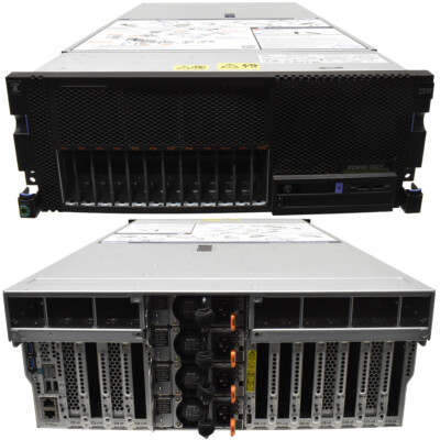 IBM Power S824 Server 2x Power8 ohne CPU ohne RAM PC3 12x SFF 2,5 4U ...