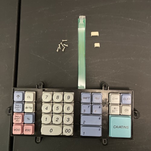 SHARP XE-A102 Electronic Cash Register "Complete Keyboard" Replacement ...