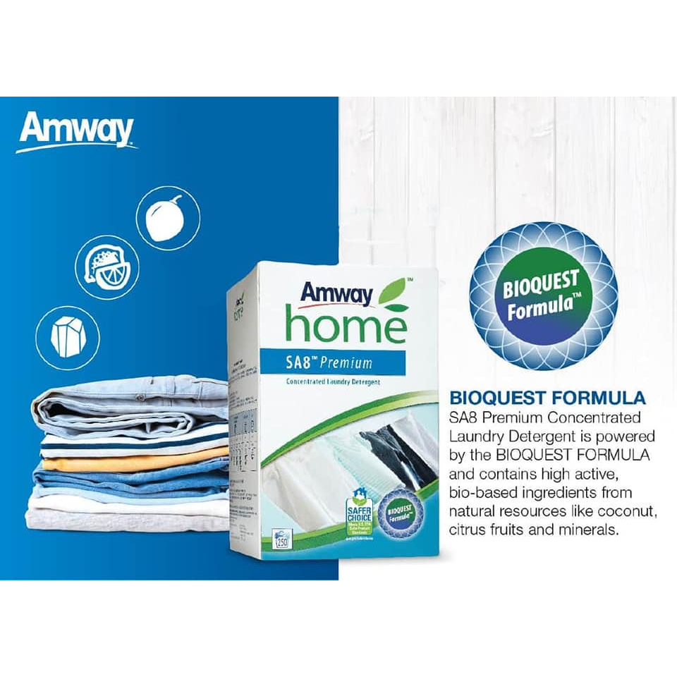 AMWAY SA8 Premium 1KG NEW Concentrated Laundry Detergent EXPRESS ...