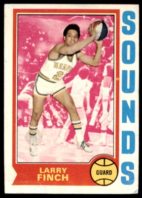 1974-75 TOPPS LARRY FINCH MEMPHIS SOUNDS #215 | eBay