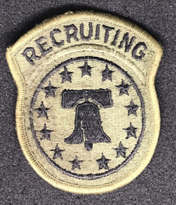 Vintage US Army Patch United States Army Recruiting Command Liberty ...
