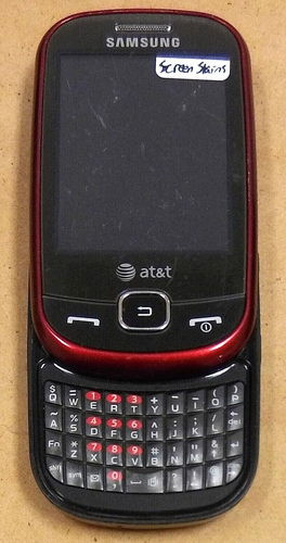 Samsung SGH-A797 Flight | Red & Black | AT&T | Cellular Slider Phone ...