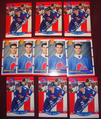 Owen Nolan 1990-91 Pro Set & Score Rookie card RC lot of 11 | eBay