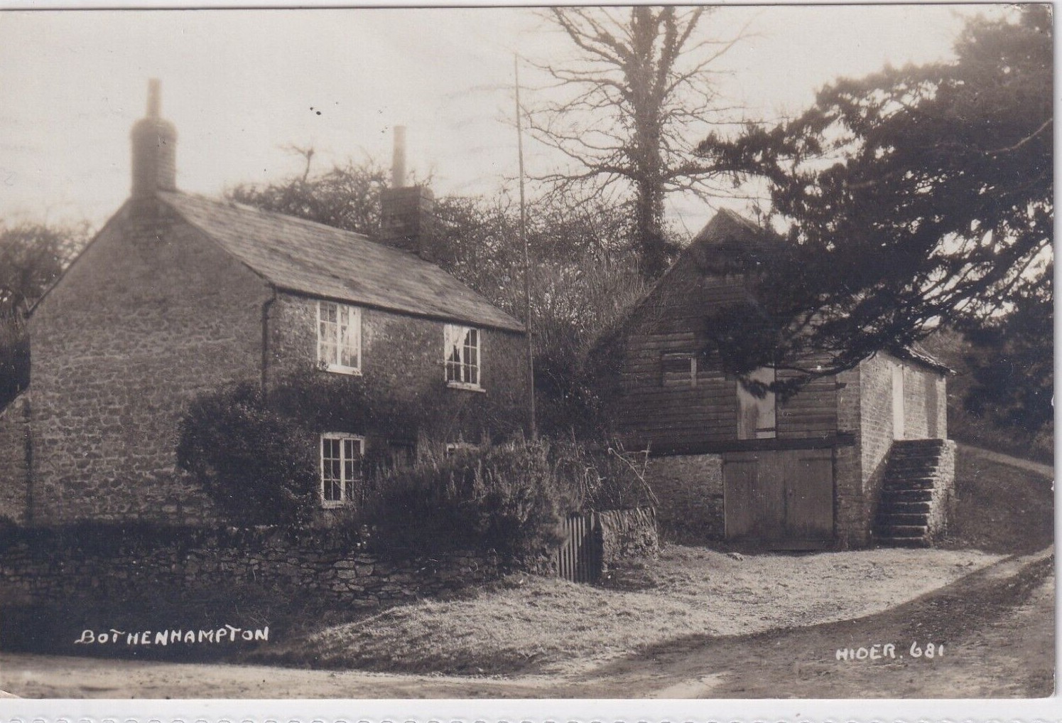 BOTHENHAMPTON (NR BRIDPORT DORSET) CLAUD HIDER RP POSTCARD NO 681 | eBay