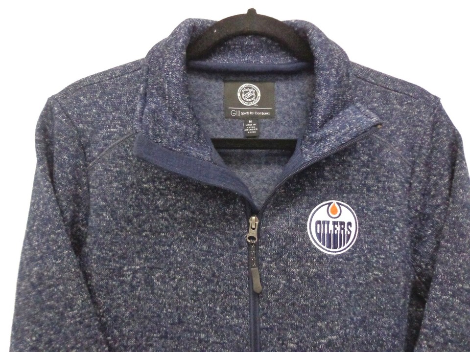 NHL Edmonton Oilers Women's Medium G-III Knit Checkpoint Jacket *427 ...