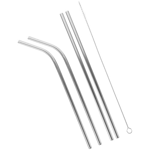 Stainless Steel Straw Package Reusable Drinking Straws Reusuable | eBay