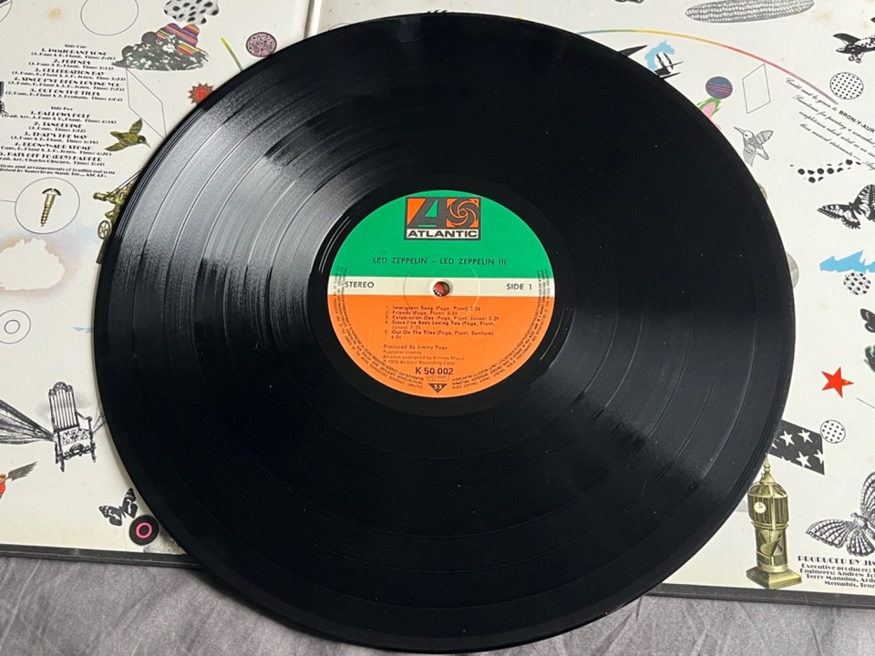 Led Zeppelin III Vinyl LP Signed Jimmy Page | eBay UK