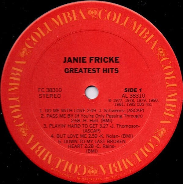 LP BOX-11 RECORDS: JANIE FRICKE-2 - LP | eBay UK