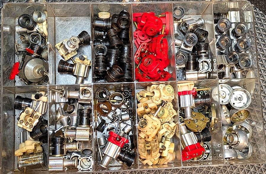 Lot Of Cox 049 Parts , pistons, tanks, back plates, and misc parts. | eBay