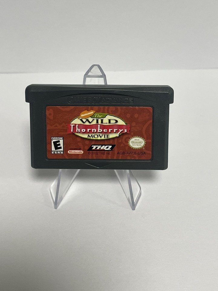 THE WILD THORNBERRYS MOVIE NINTENDO (GAMEBOY ADVANCE) GBA - Tested ...