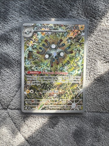 Pokémon TCG Surging Sparks Magneton 159 Pokemon Center Stamped ...