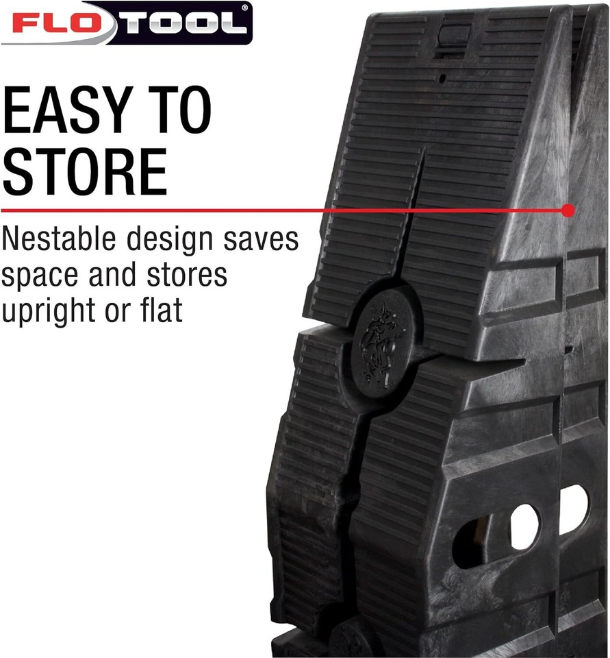 Rhino Ramps Plastic Vehicle Car Ramp,1 Pair,12000lb. GVW Capacity Heavy ...