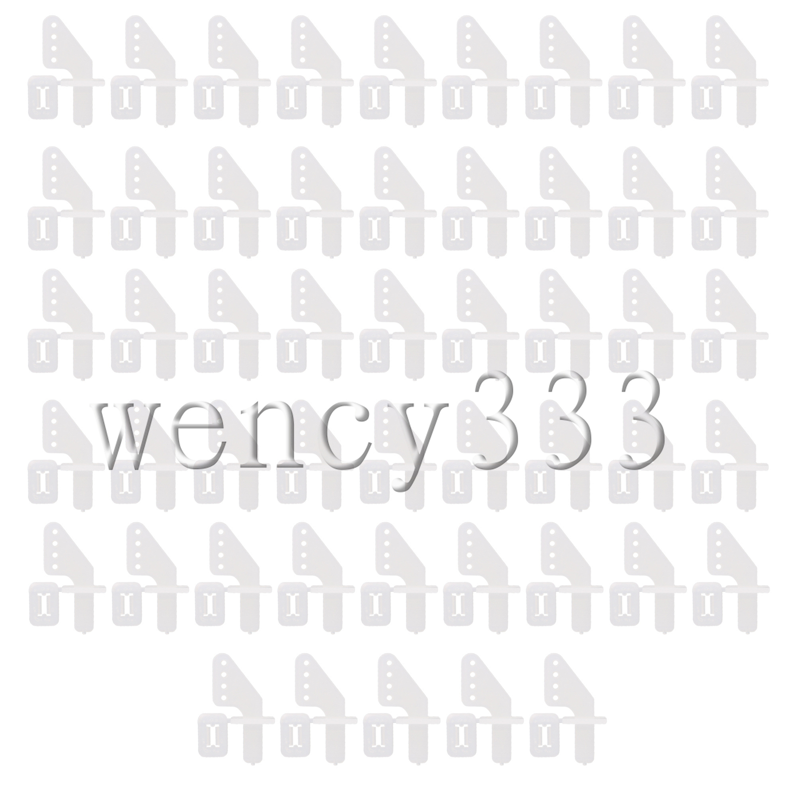 Nylon Micro Control Horns 0.87" x 0.31" 4 Holes for RC Airplane Parts ...