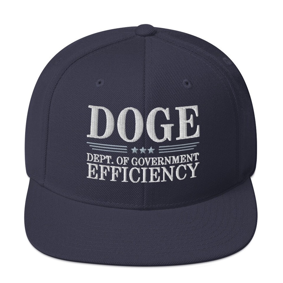 DOGE HAT - DEPT OF GOVERNMENT EFFICIENCY - MAGA - ELON MUSK AND VIVEK ...