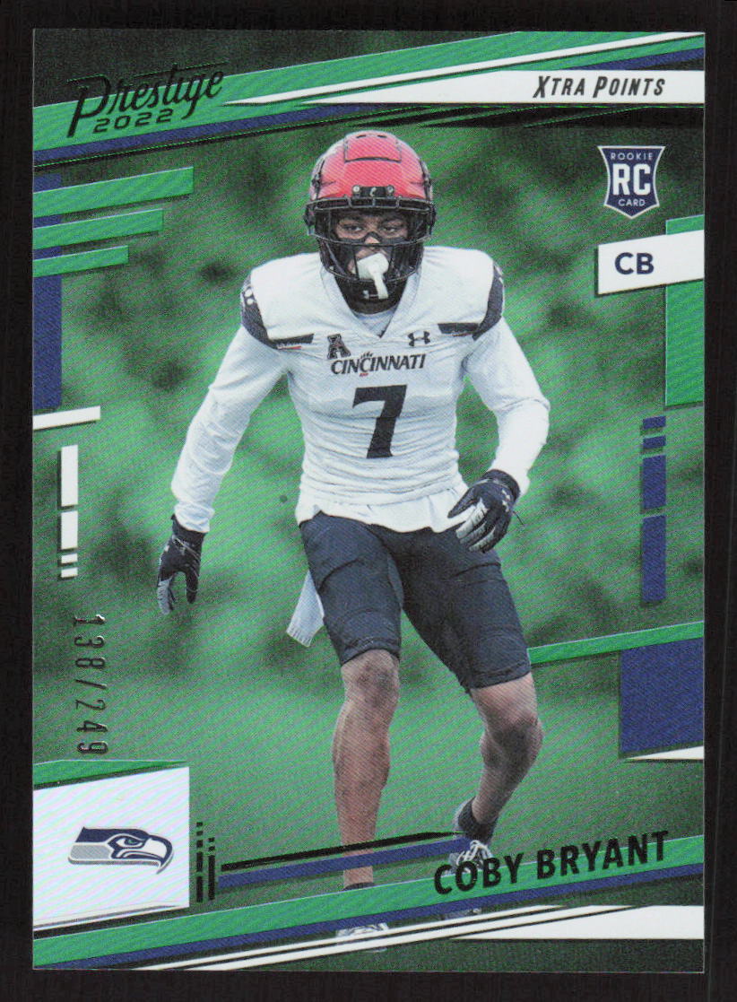 2022 Panini Prestige - Rookies Xtra Points Green #390 Coby Bryant /249 ...