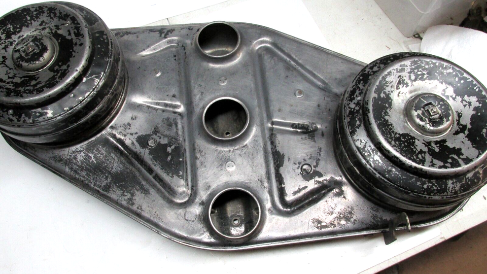 1957 Oldsmobile 371 J2 3x2 Triple Carburetion Tri-power Air Cleaner | eBay