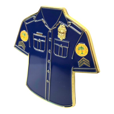 City of Miami Police Department Sergeant Uniform Shirt Police Challenge ...