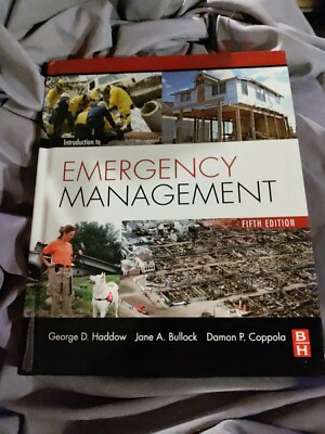 🔥Introduction to Emergency Management Hardcover🔥 9780124077843| eBay